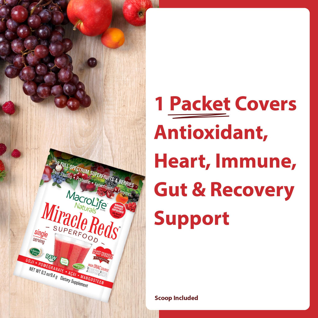 beet and blueberry superfood mix