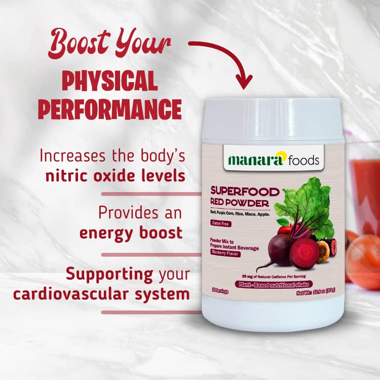 beet and maca superfood mix