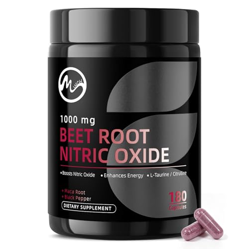 Beet Root 1000 mg capsules for energy