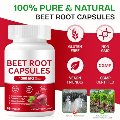 beet root 1300 mg for athletes