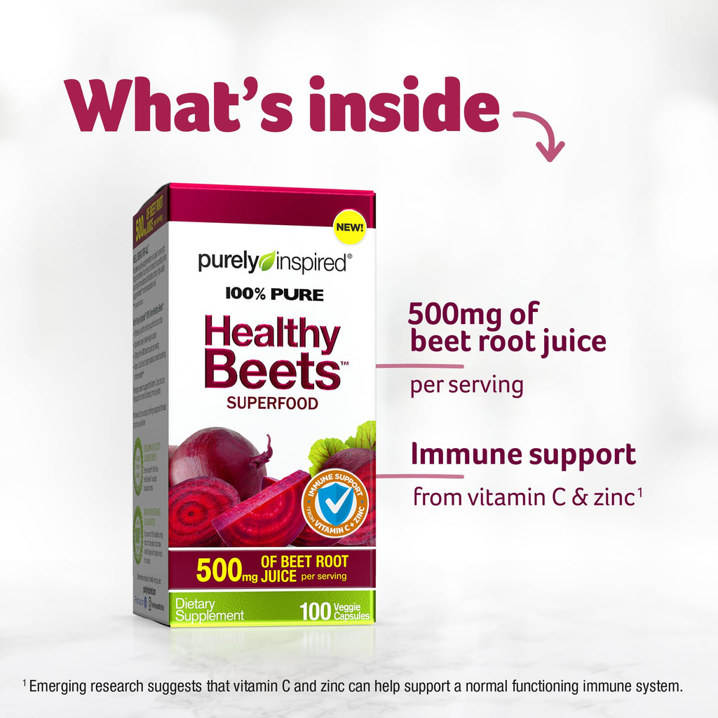 Beet root capsules for active lifestyle