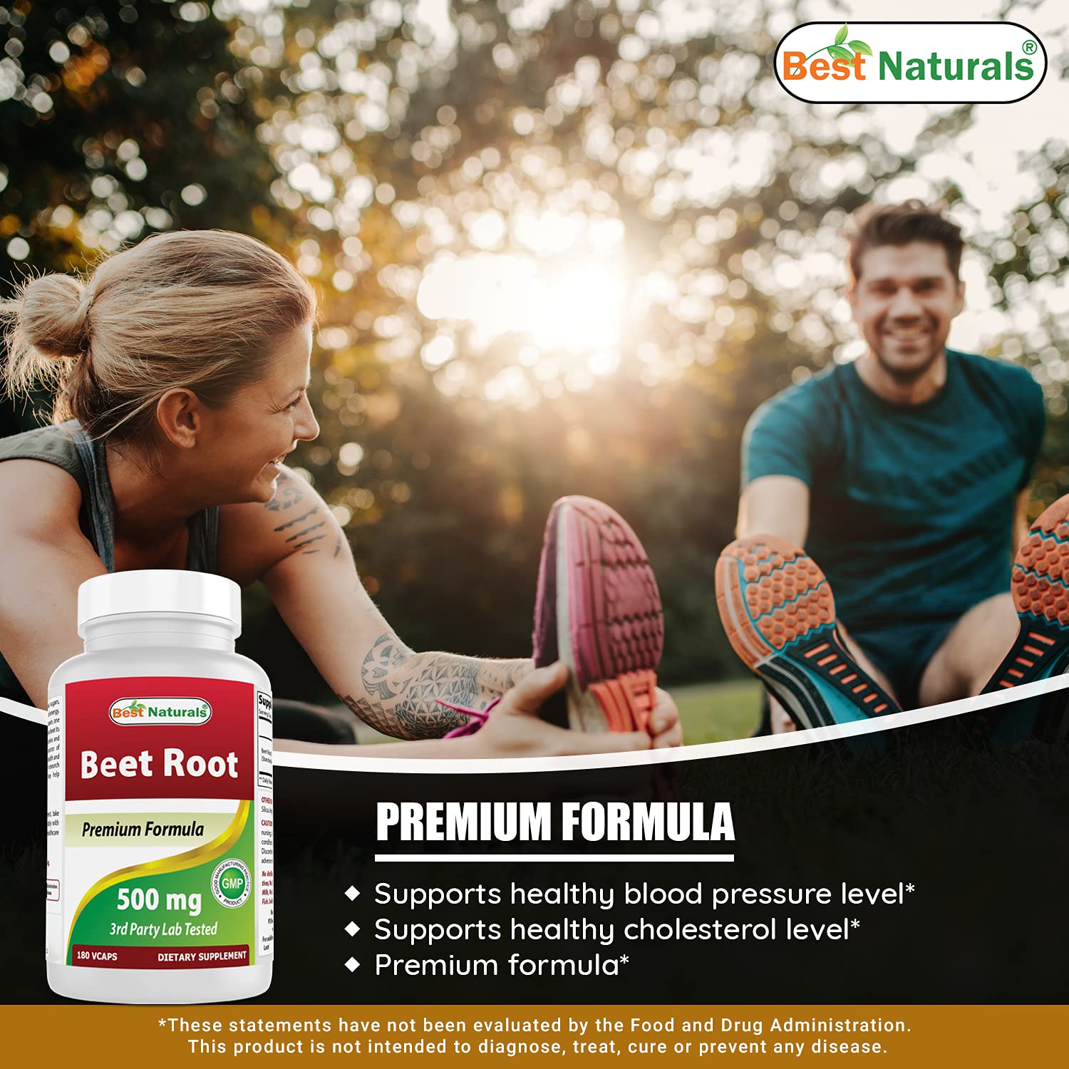 Beet root capsules for athletic performance