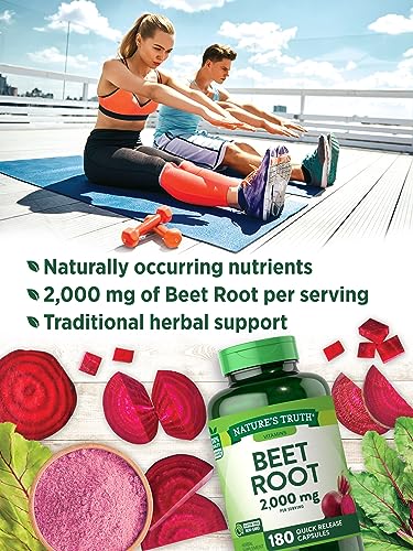 Beet root capsules for athletic performance