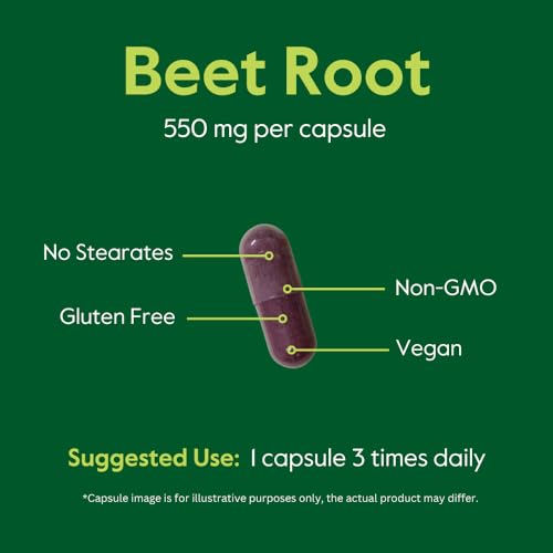 beet root capsules for circulation