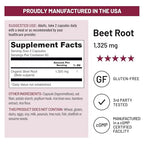 beet root capsules for detox support