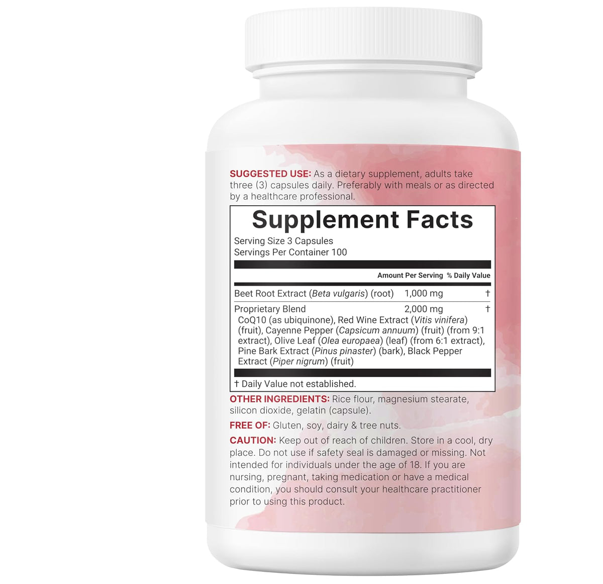 beet root capsules for detox