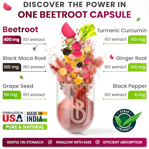 beet root capsules for energy boost
