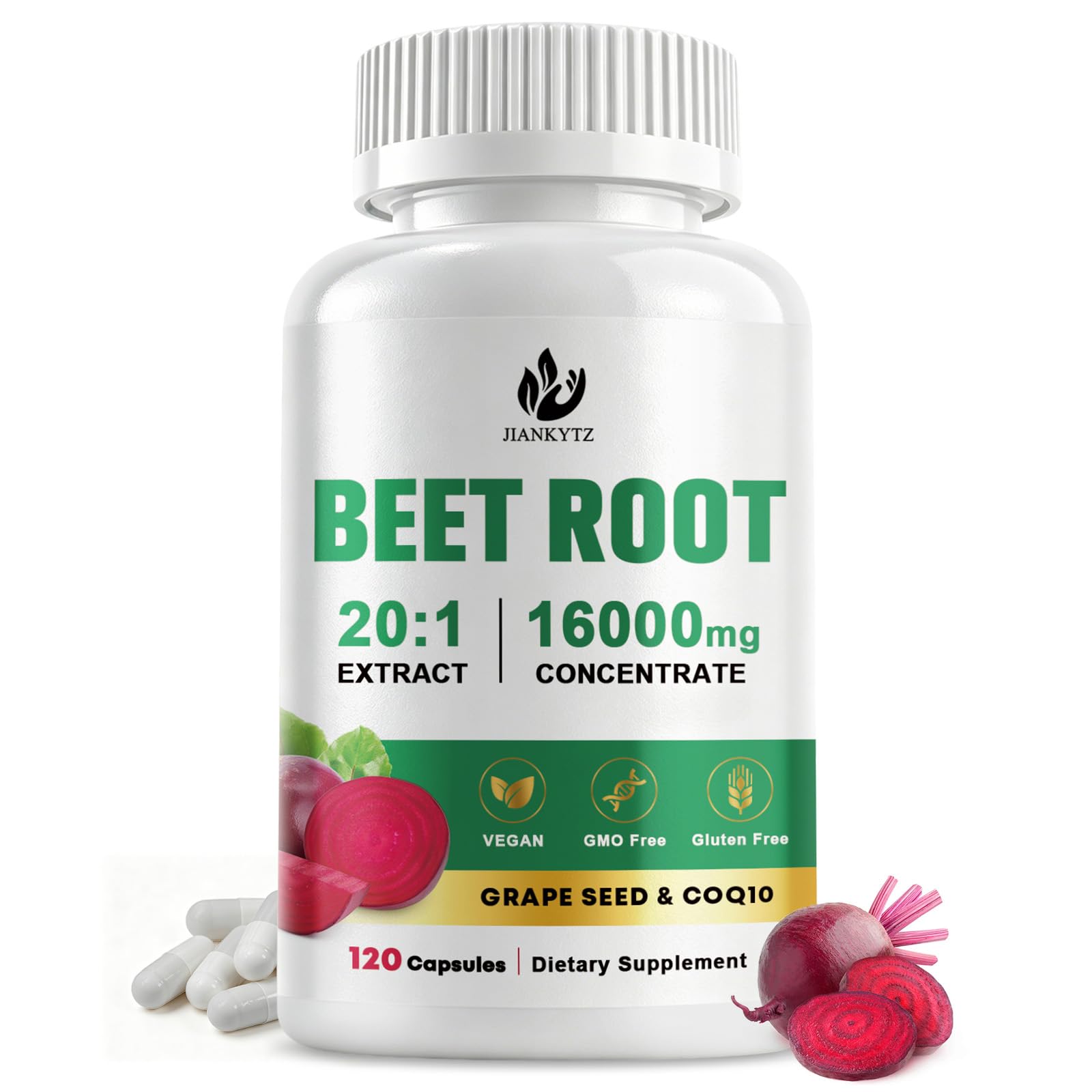 Beet Root capsules for energy