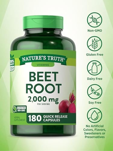 Beet root capsules for heart health