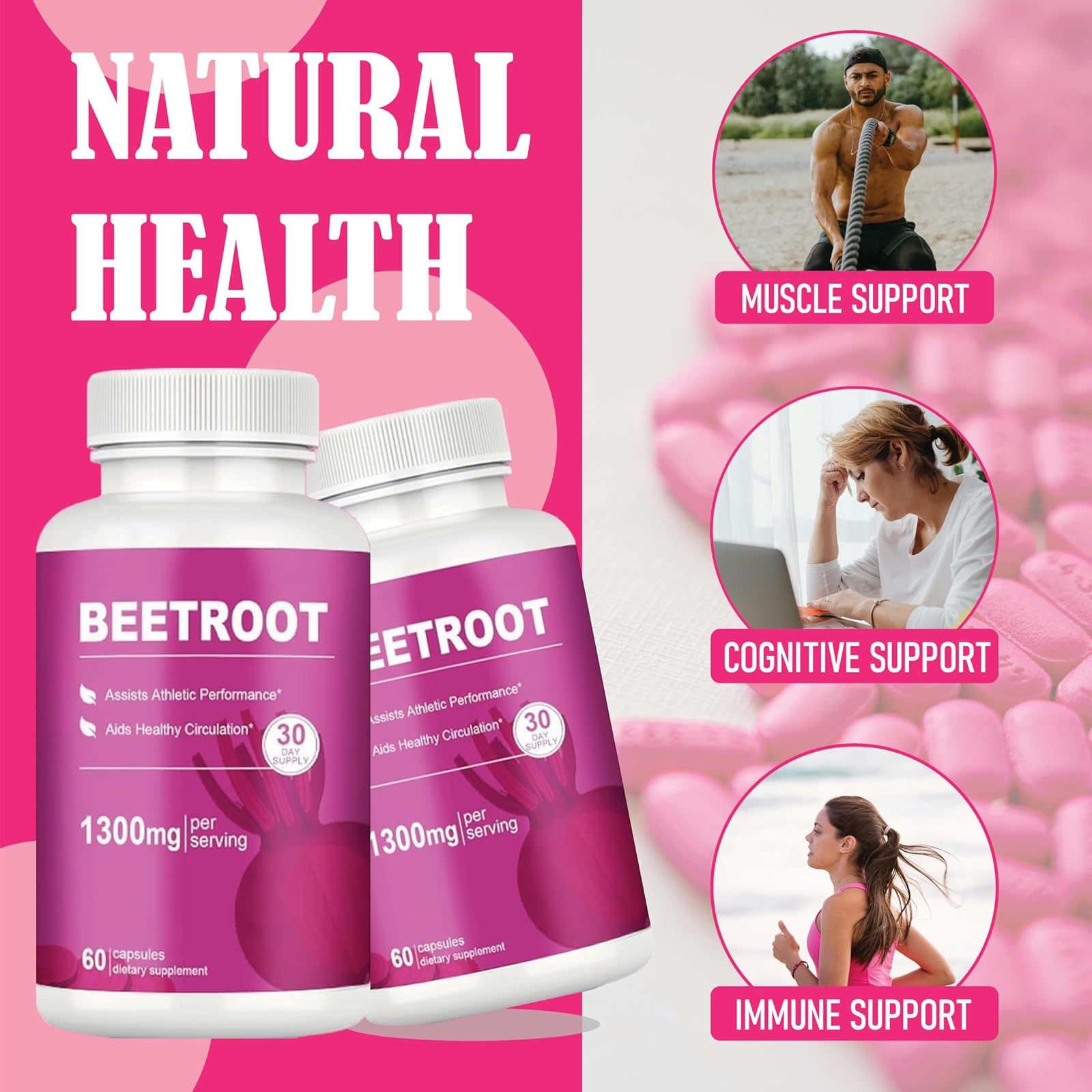 beet root capsules for heart health