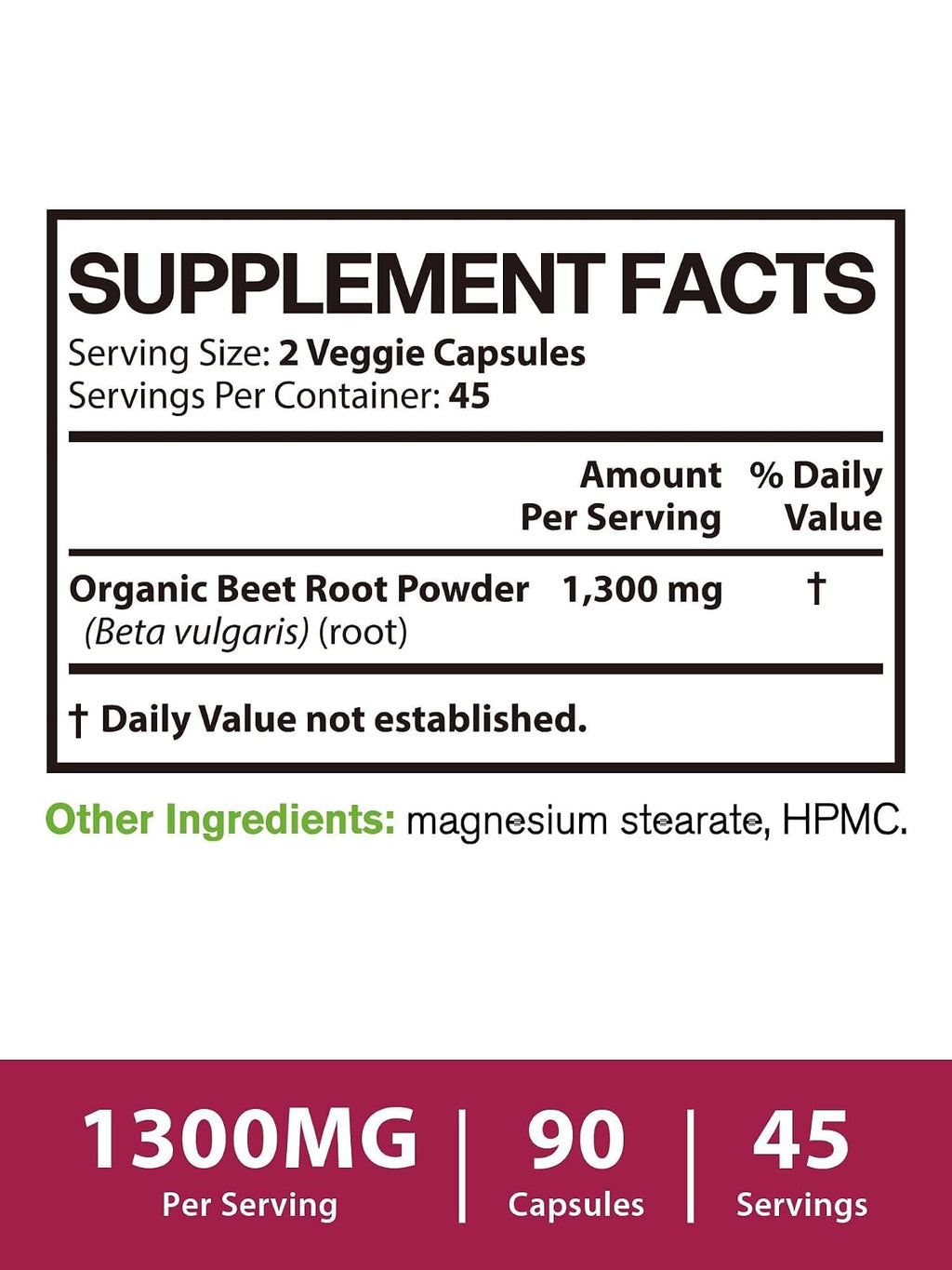 beet root capsules for heart health