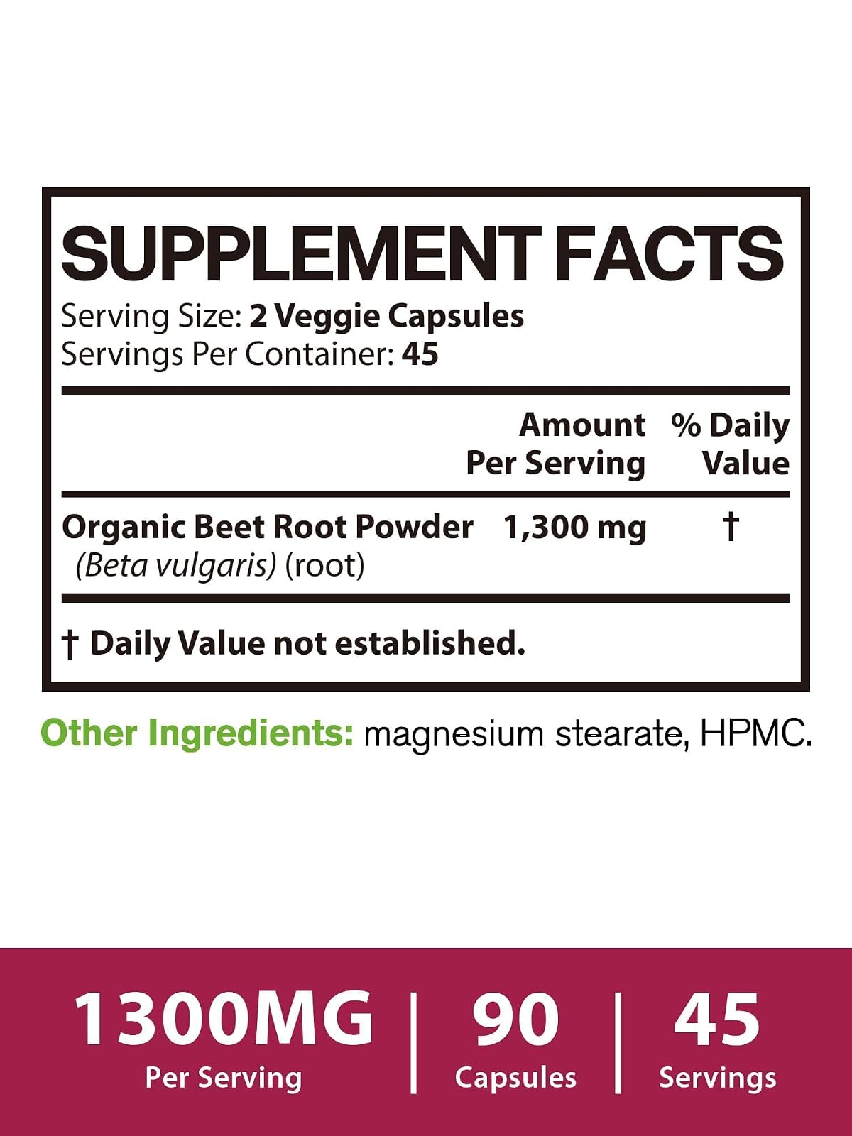 beet root capsules for heart health