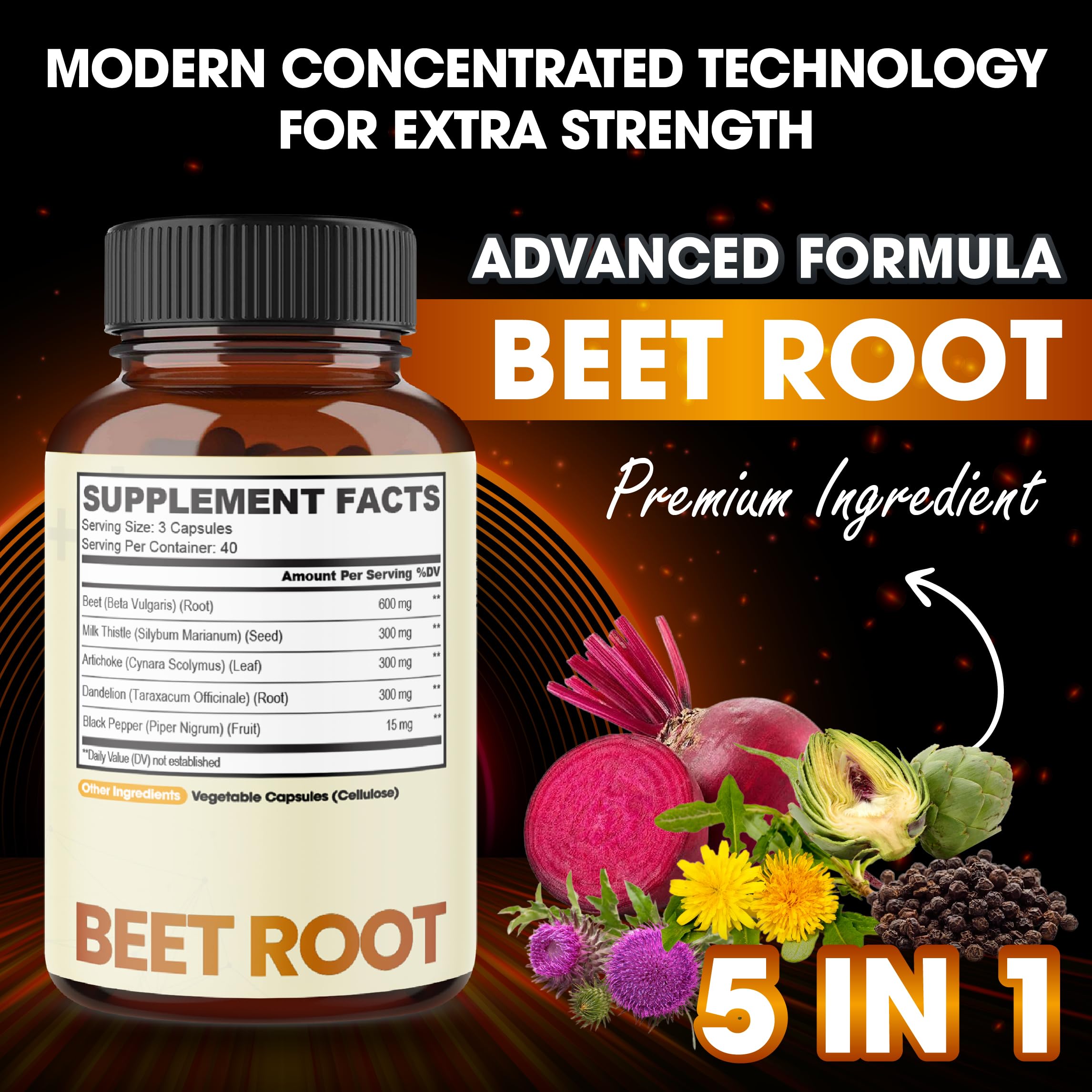 beet root capsules for heart wellness