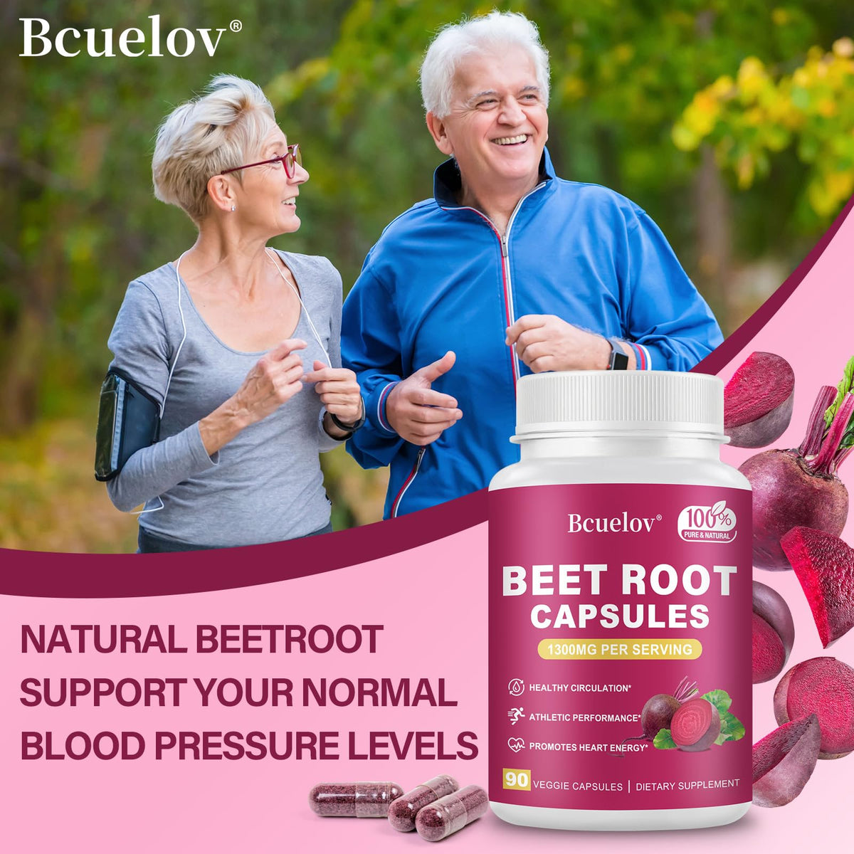 beet root capsules for improved circulation
