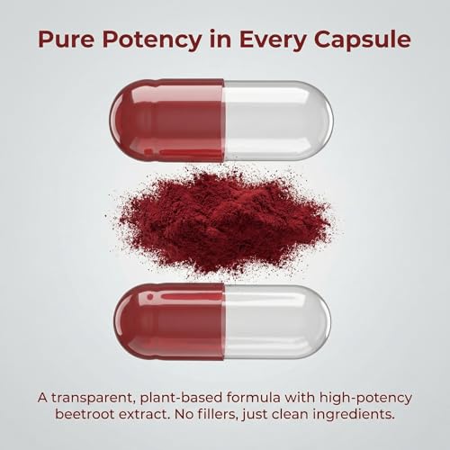 Beet root capsules for improved circulation