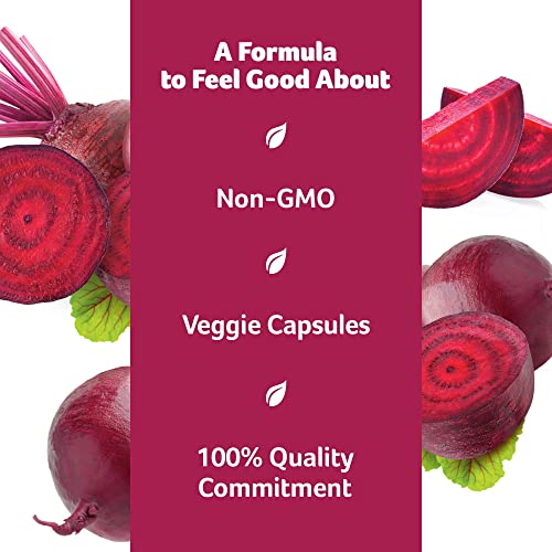Beet root capsules for vitality