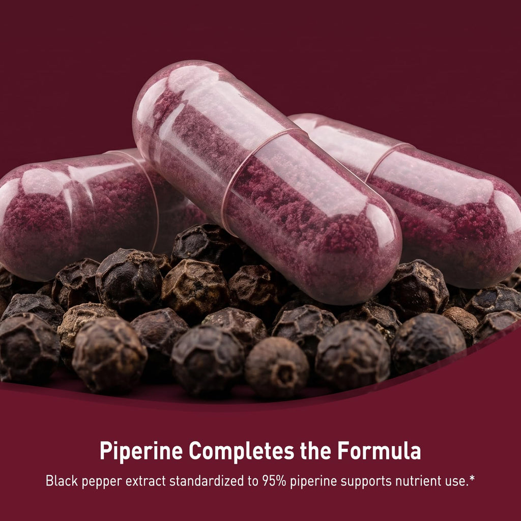 Beet root capsules for workout recovery