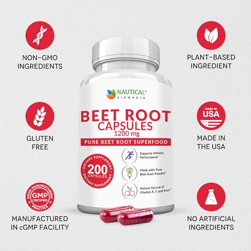 Beet root capsules support athletic performance