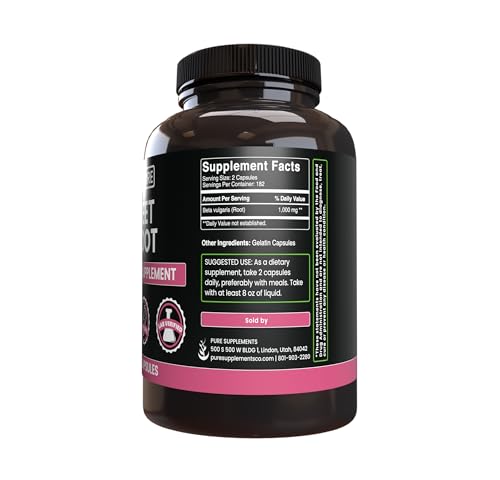 beet root capsules with no fillers