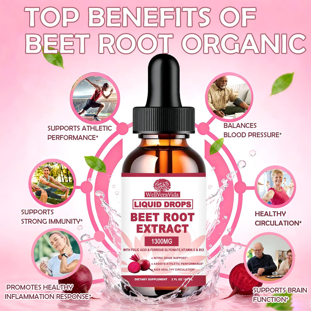 beet root drops for better circulation