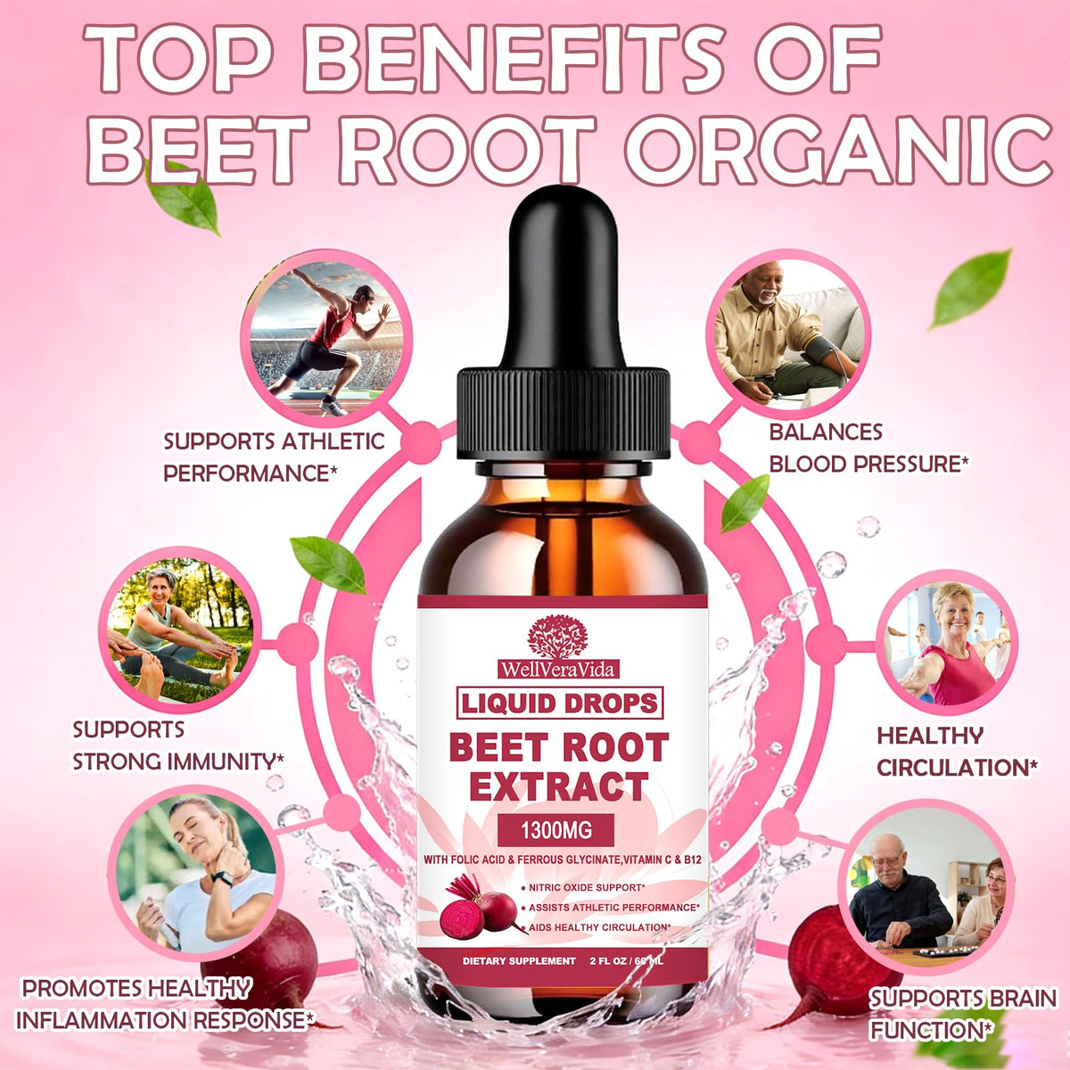beet root drops for better circulation