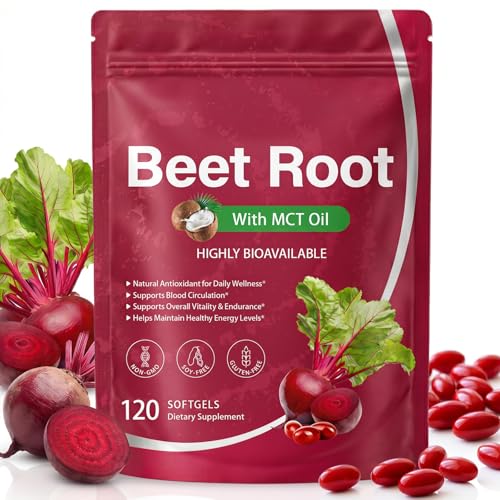 Beet root extract capsules for energy