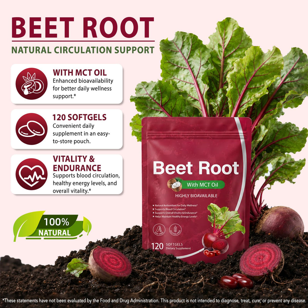 Beet root extract for improved stamina