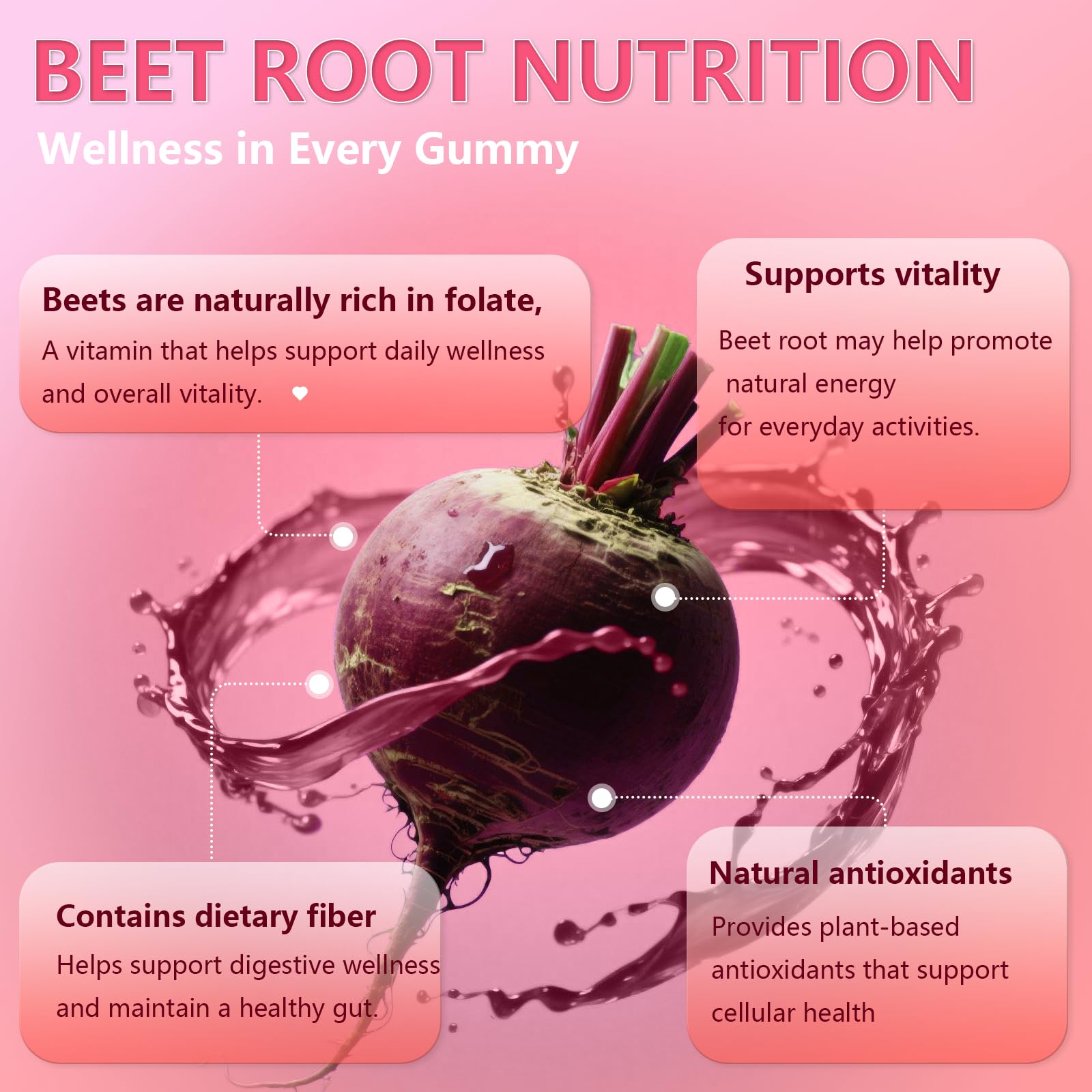 beet root gummies for active lifestyle