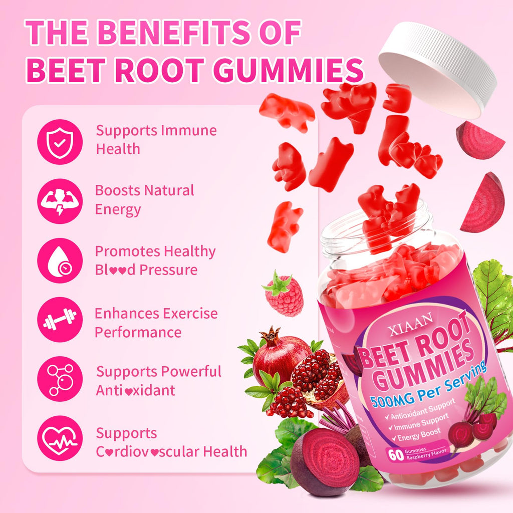 beet root gummies for better circulation