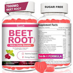 Beet root gummies for energy boost