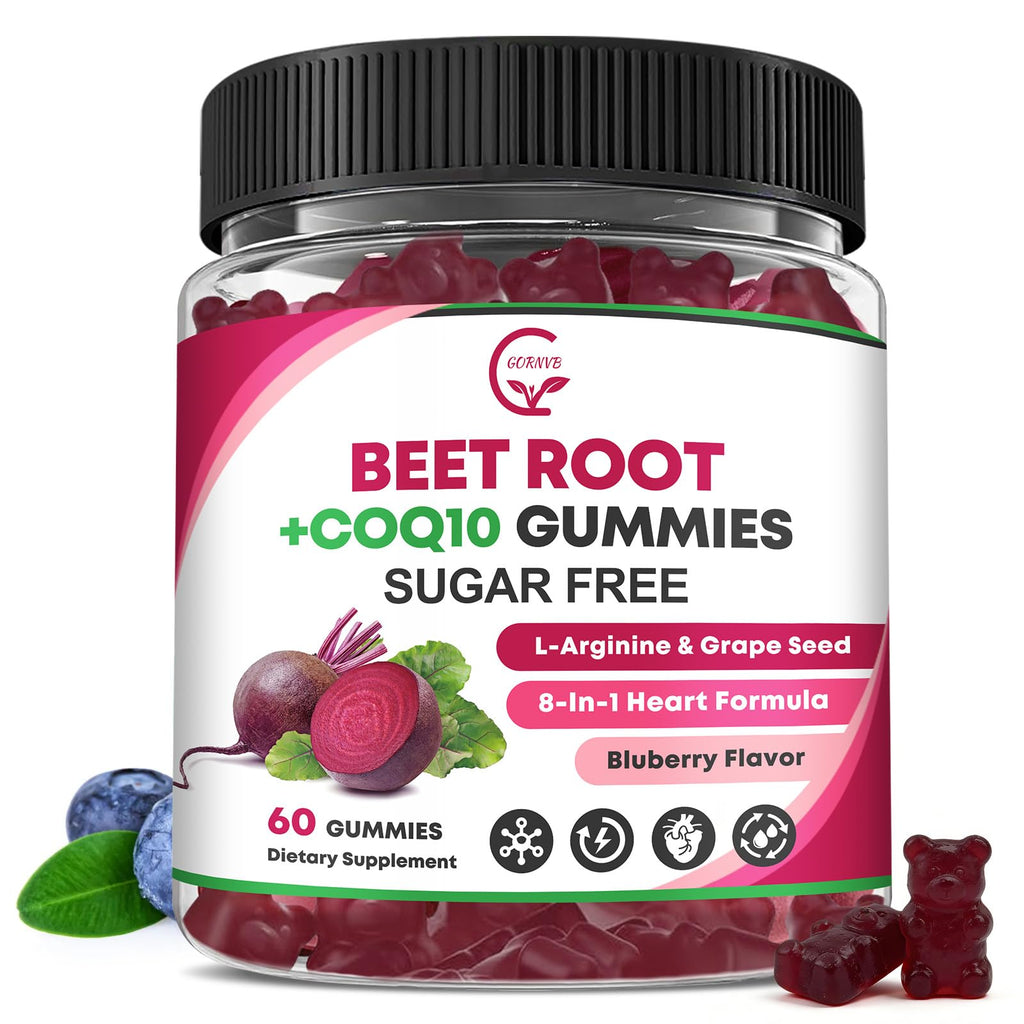 Beet root gummies for energy boost