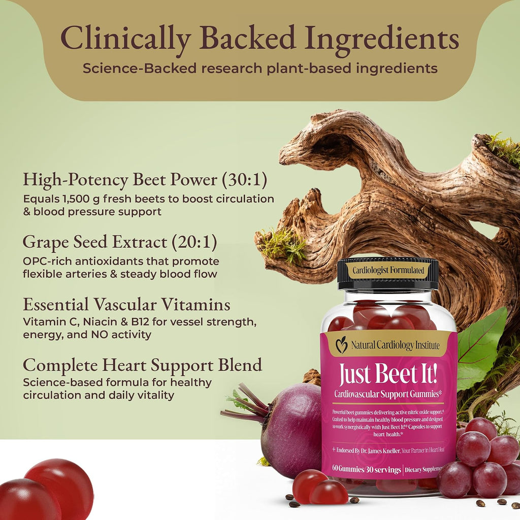 beet root gummies for heart health