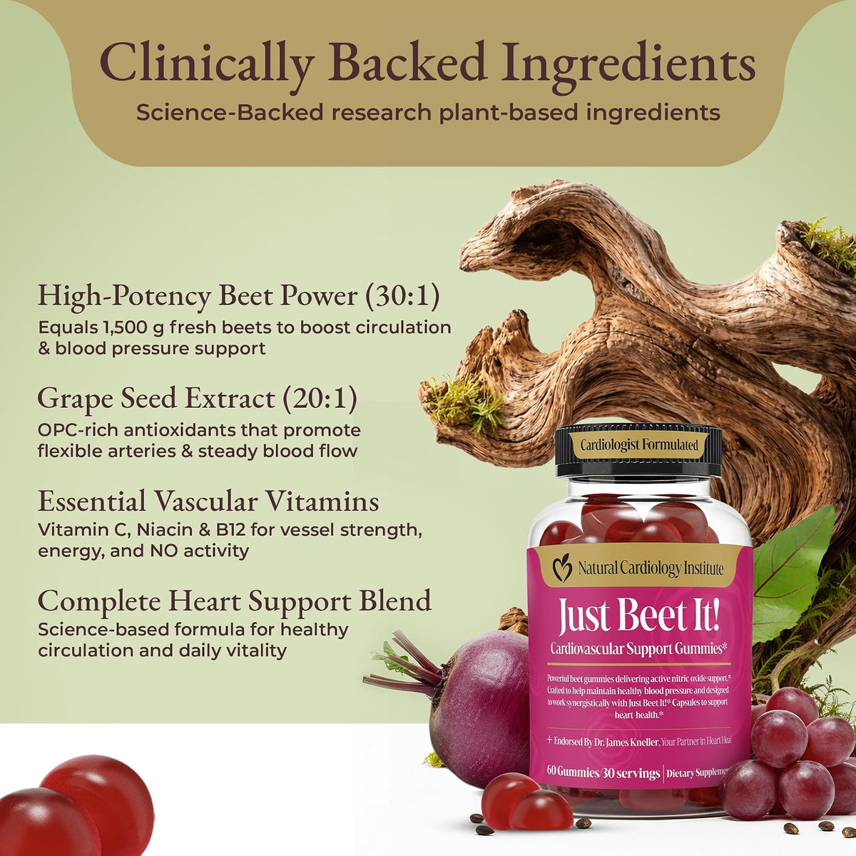 beet root gummies for heart health