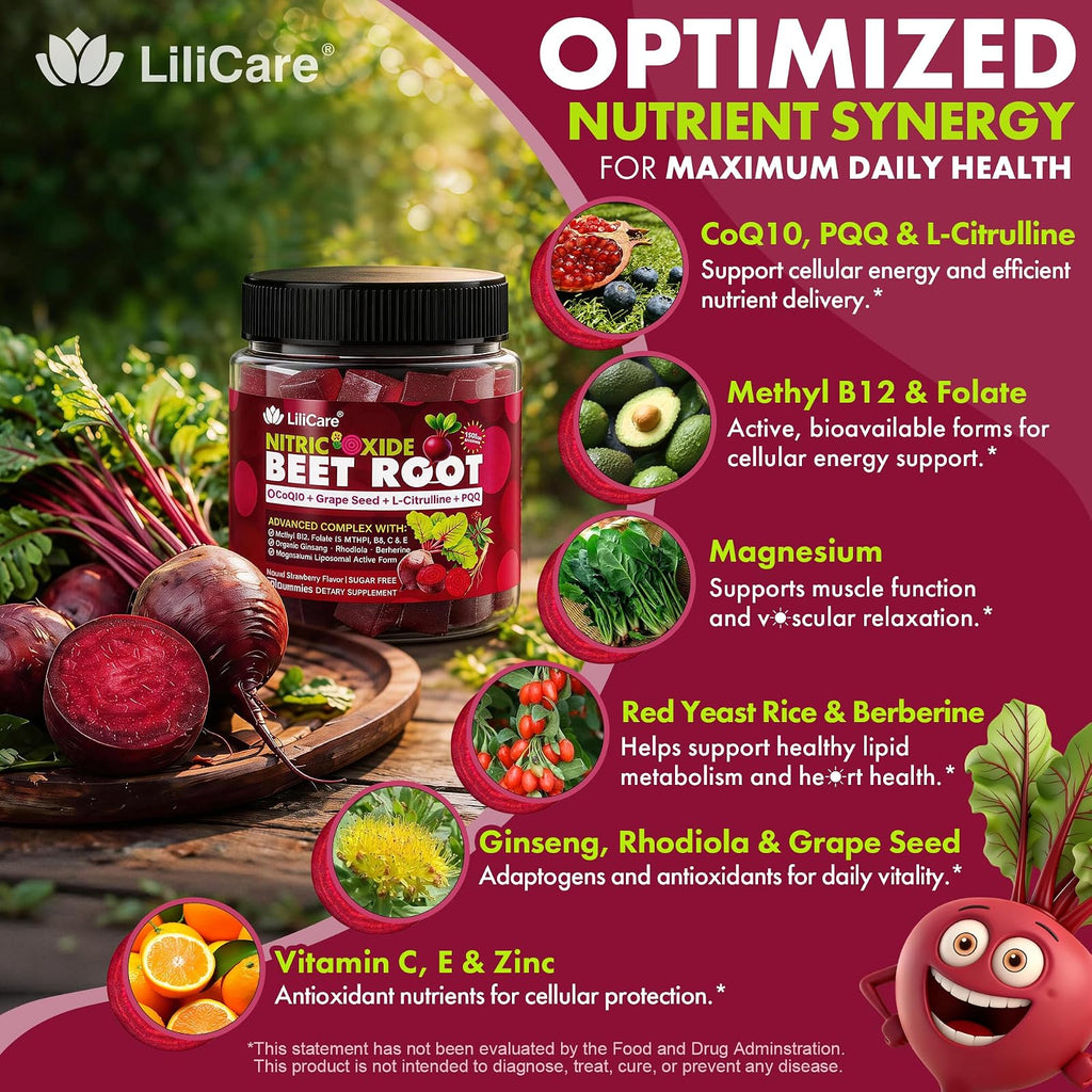 beet root gummies for improved stamina