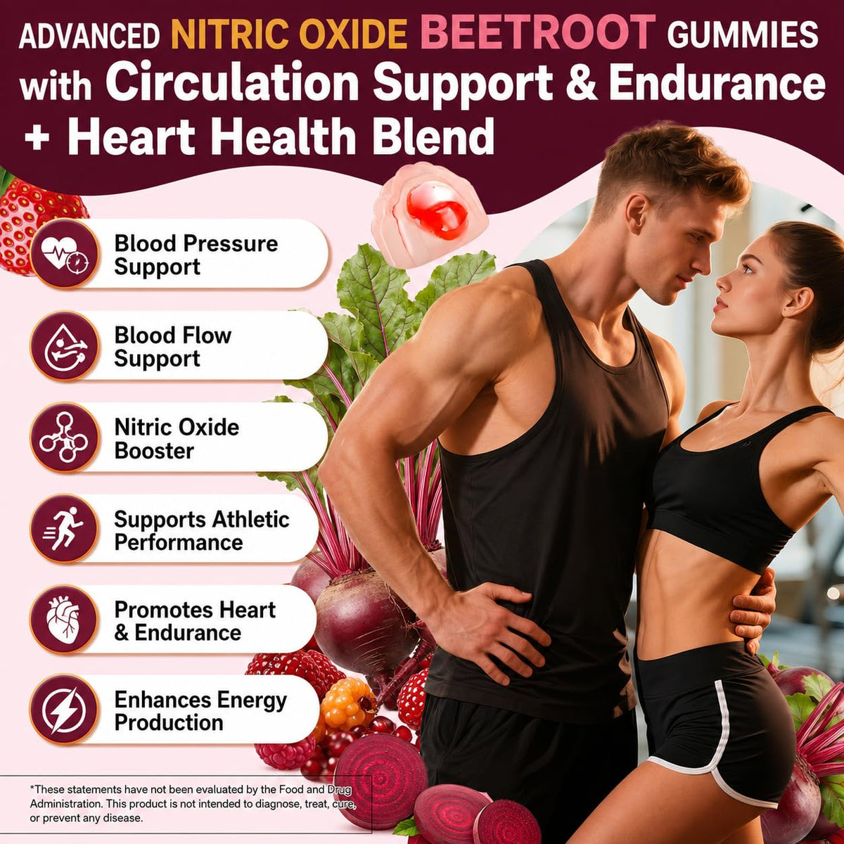 beet root gummies support heart health