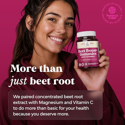 beet root gummies with essential nutrients