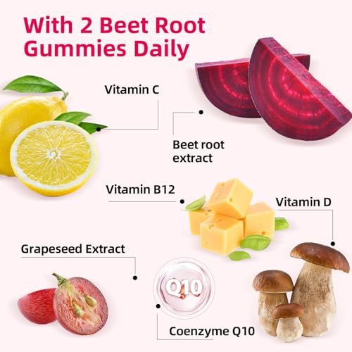 beet root gummies with vitamin B12