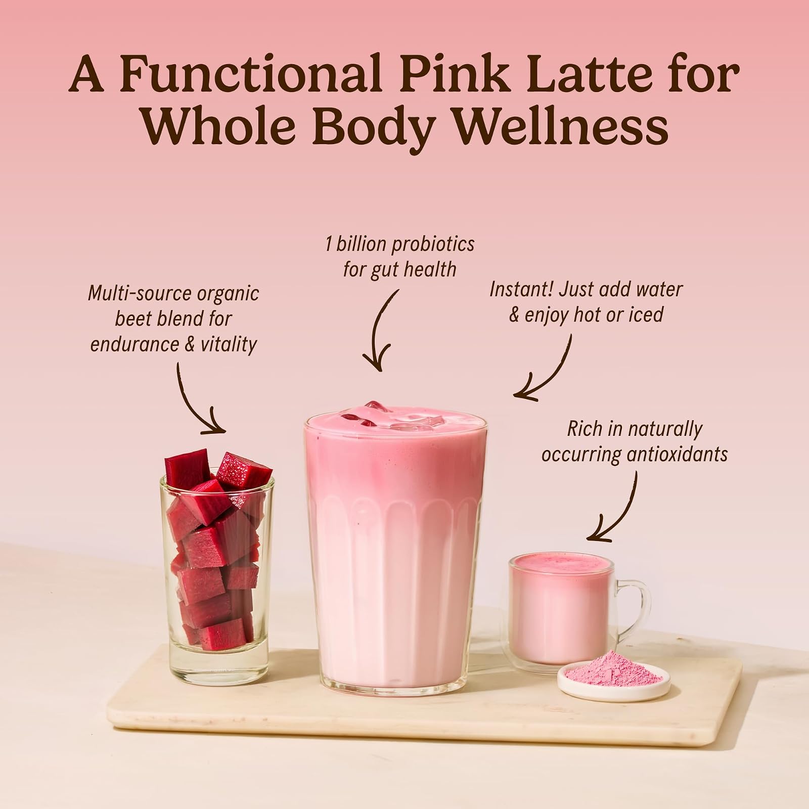 beet root latte for energy