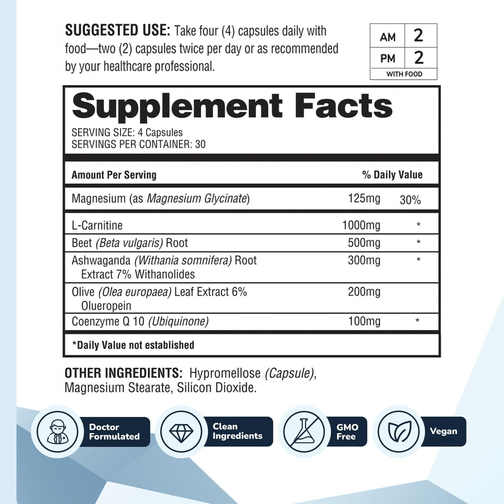 Beet root magnesium for improved circulation