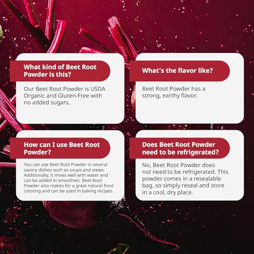 beet root powder for baking