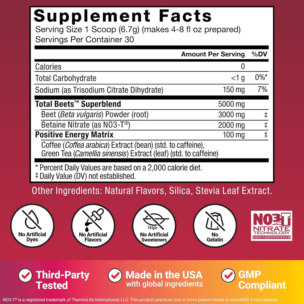 beet root powder for daily energy