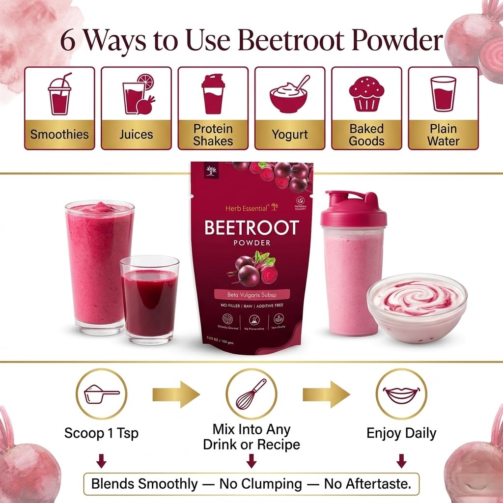 beet root powder for energy