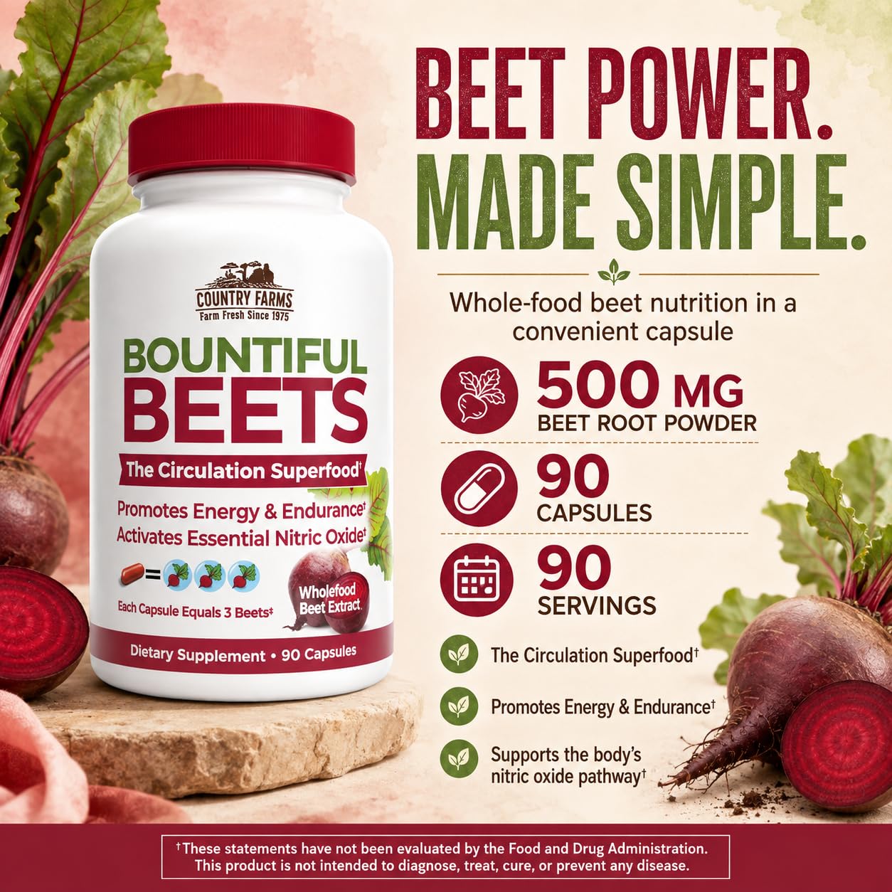 beet root powder for heart health
