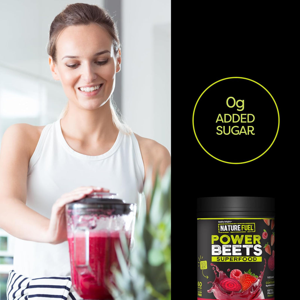 Beet root powder for improved stamina