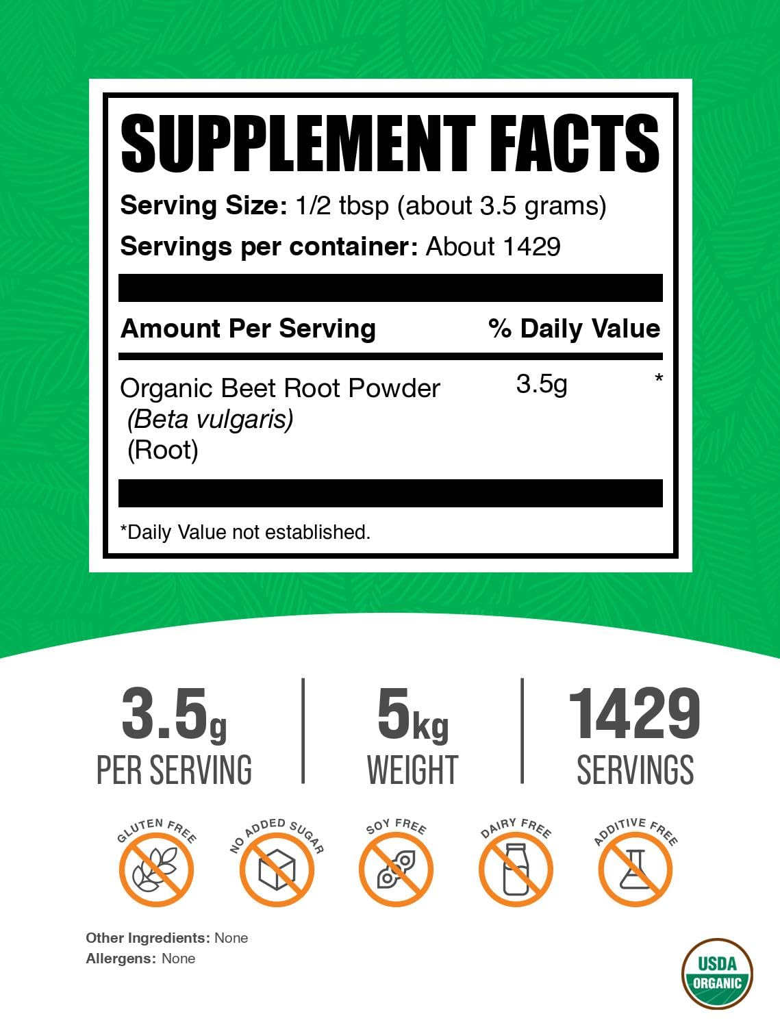 beet root powder for natural energy