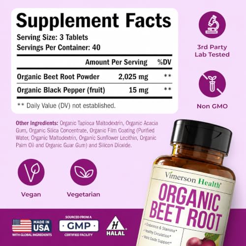 beet root powder with black pepper