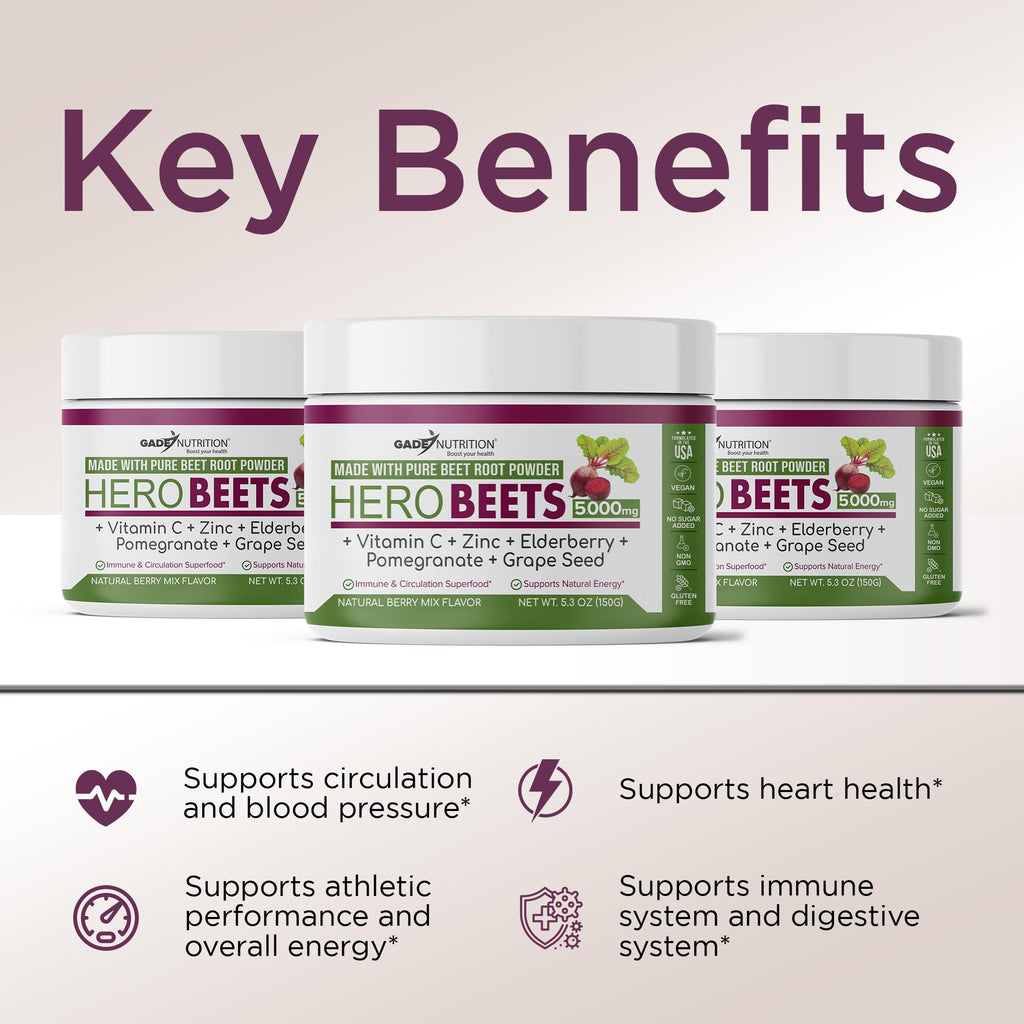 beet root powder with elderberry