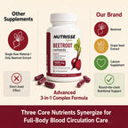 Beet root powder with grape seed