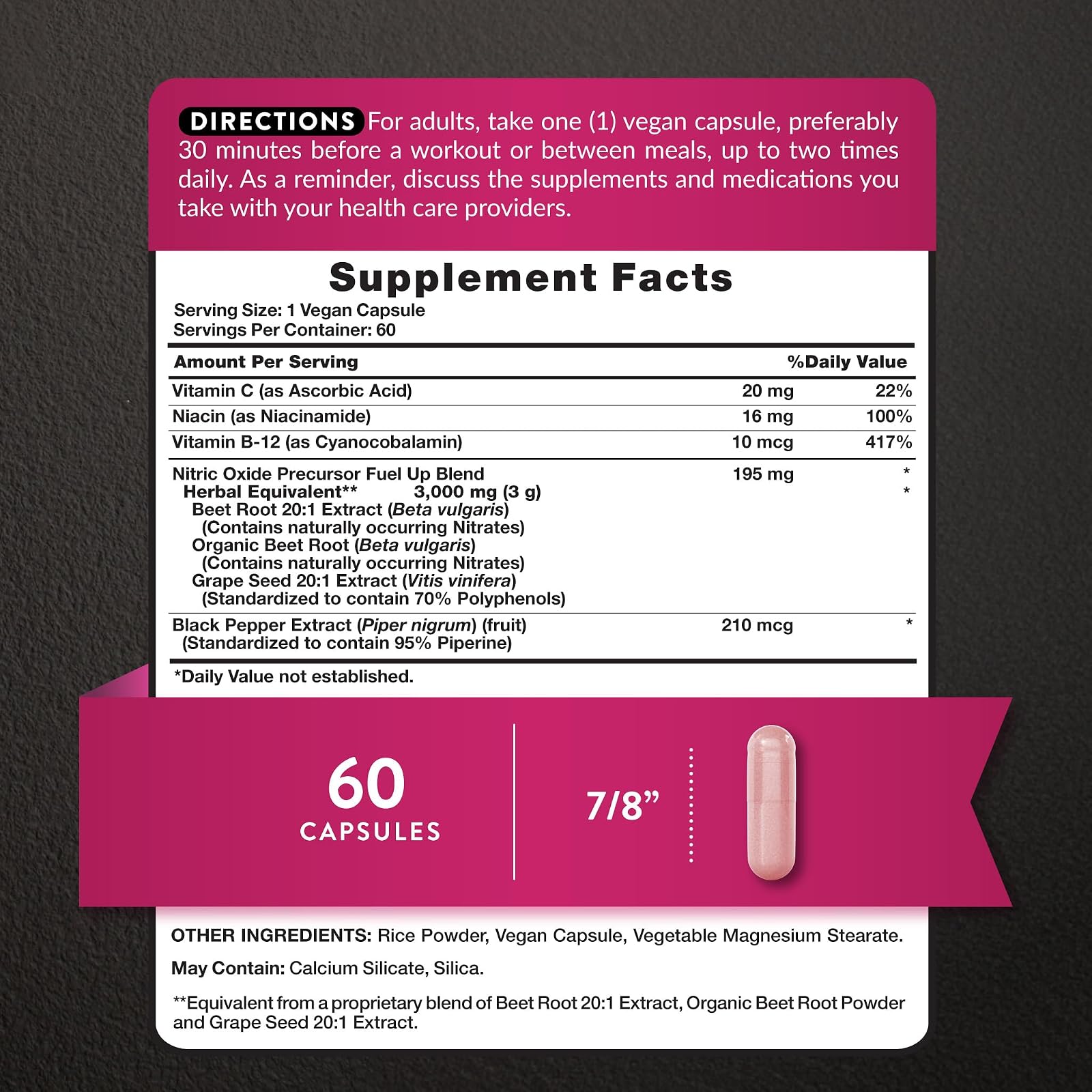 beet root supplement for energy