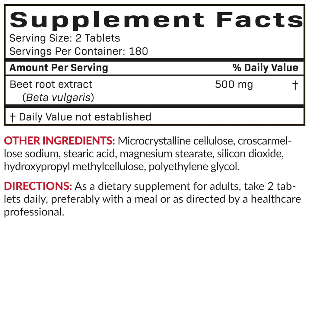 beet root tablets for daily nutrition